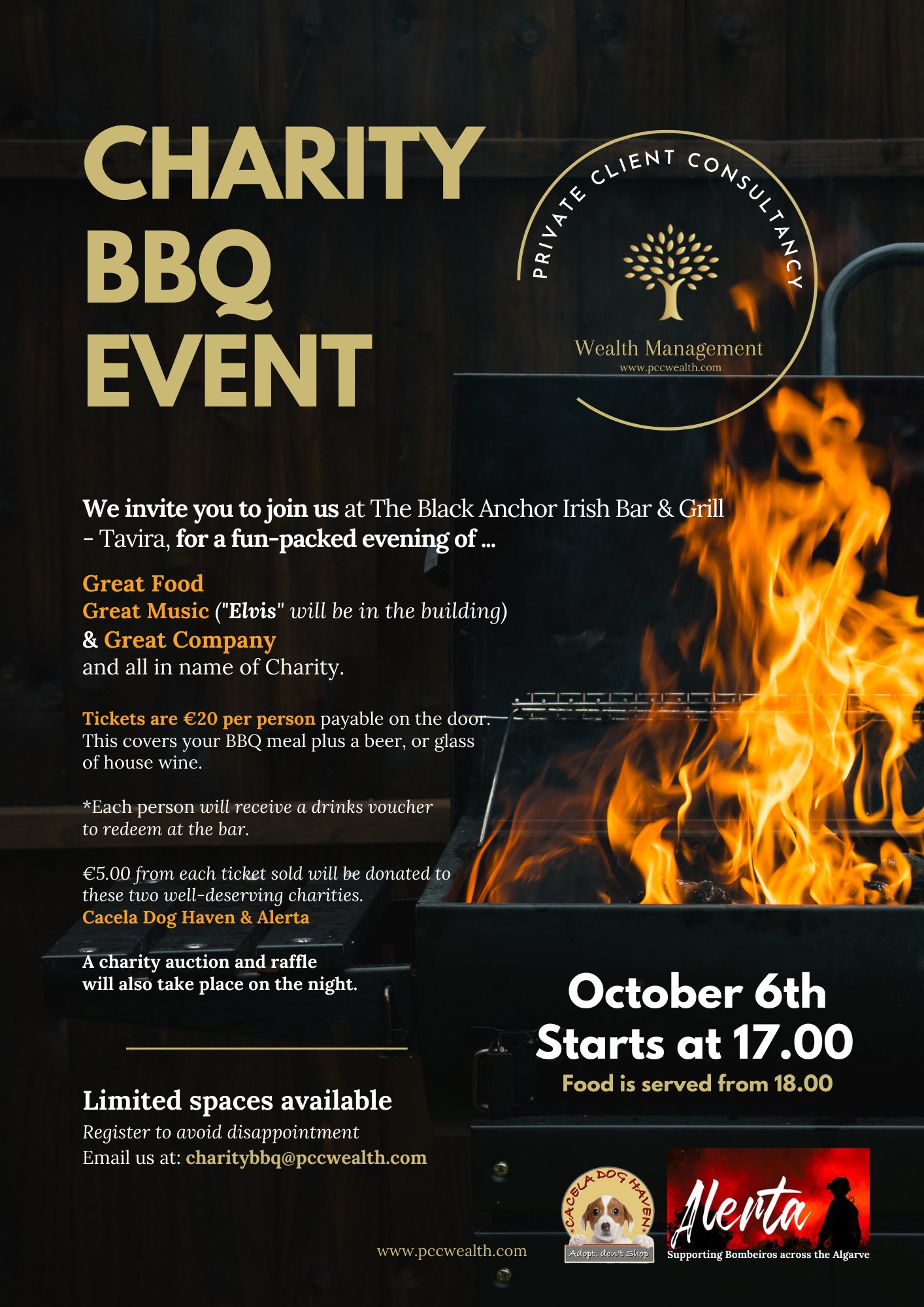 Charity BBQ Event - East Algarve FC